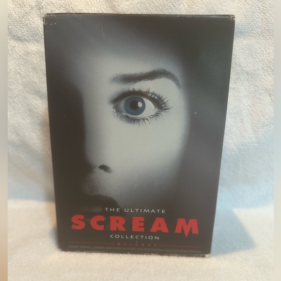 Media | Scream 4 Disk Dvd Set Horror Movie Ultimate Collection | Poshmark